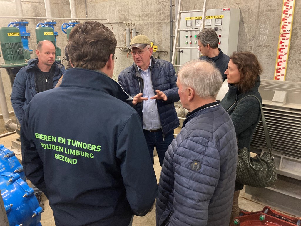 LLTB bezoekt Belgisch beregeningssysteem